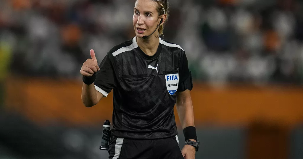 Bouchra Karboubi Makes History as First Arab Woman Referee at AFCON
